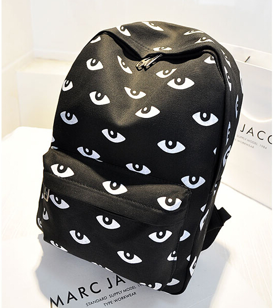 Eye print backpack from AISEU-STORE© | Womens backpack, Girl backpacks ...