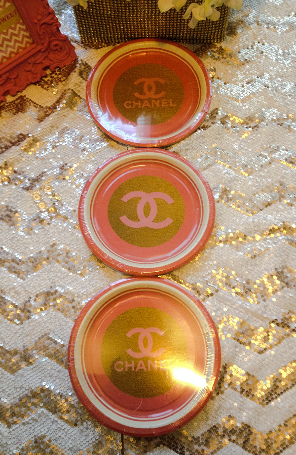 CHANEL STYLE CUSTOM DINNER PLATES on Storenvy