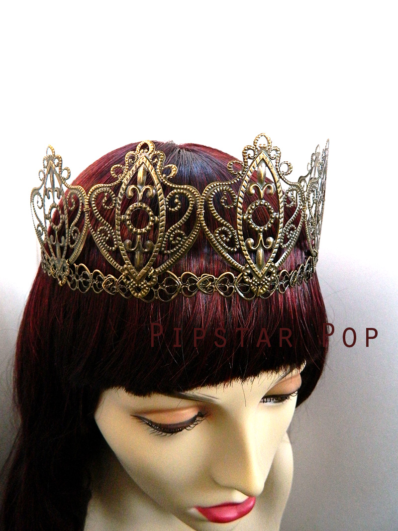 High Court Bronze Filigree Medieval Circlet Crown (CR06) Filigree metal ...
