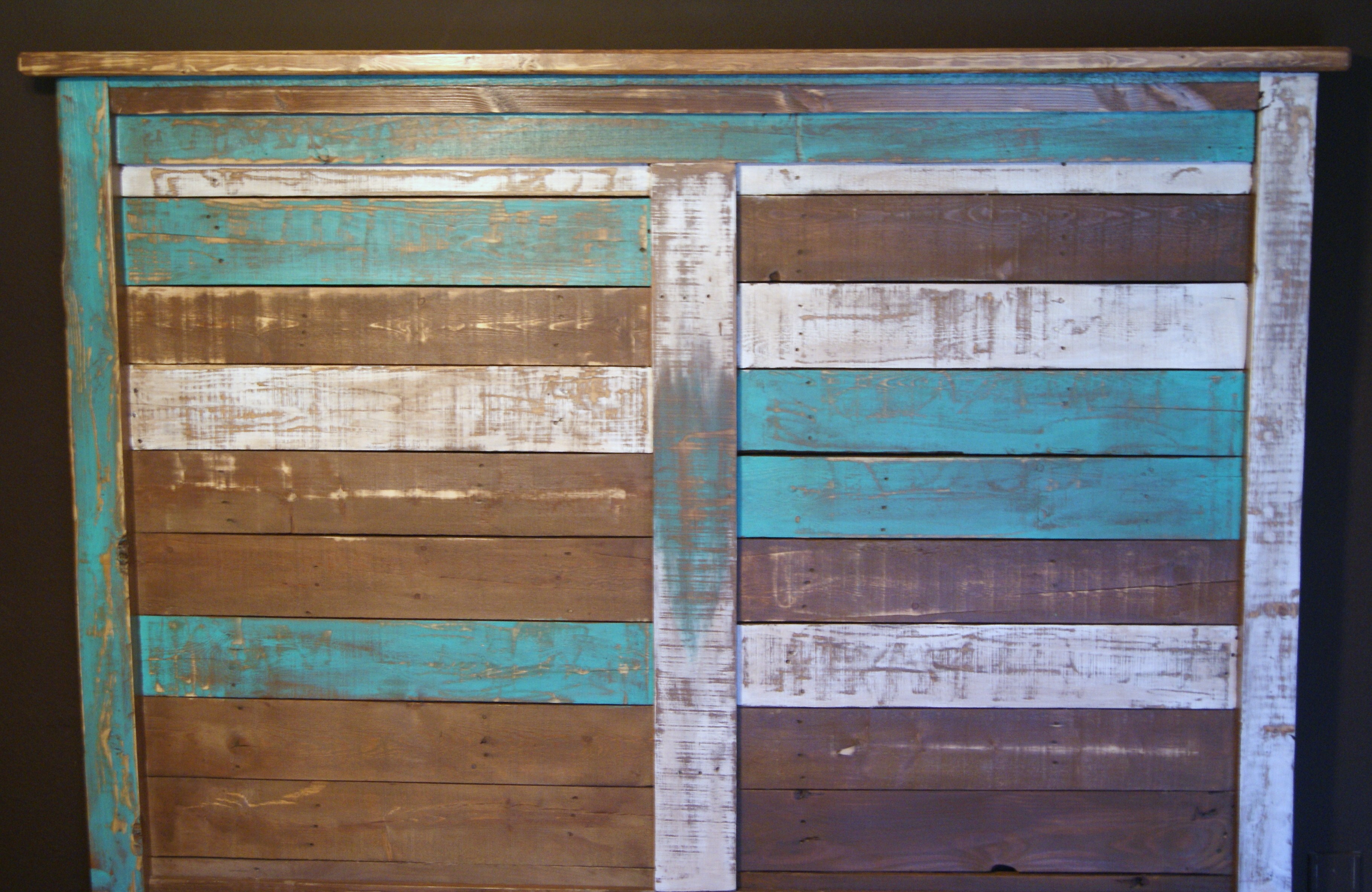 Rustic Shabby Chic Headboard