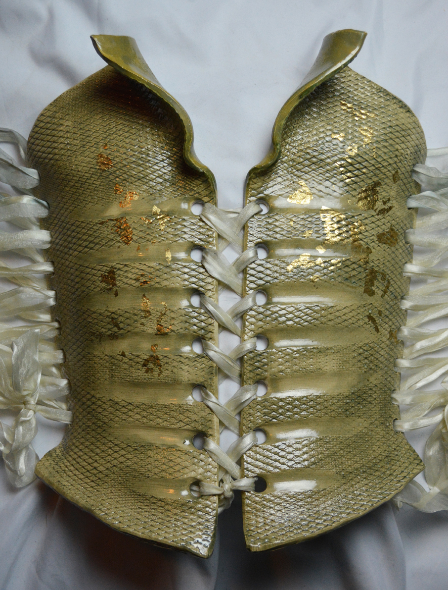 Snake Skin Male Wearable Ceramic Corset By: Nicole Moan · Nicole Moan ...