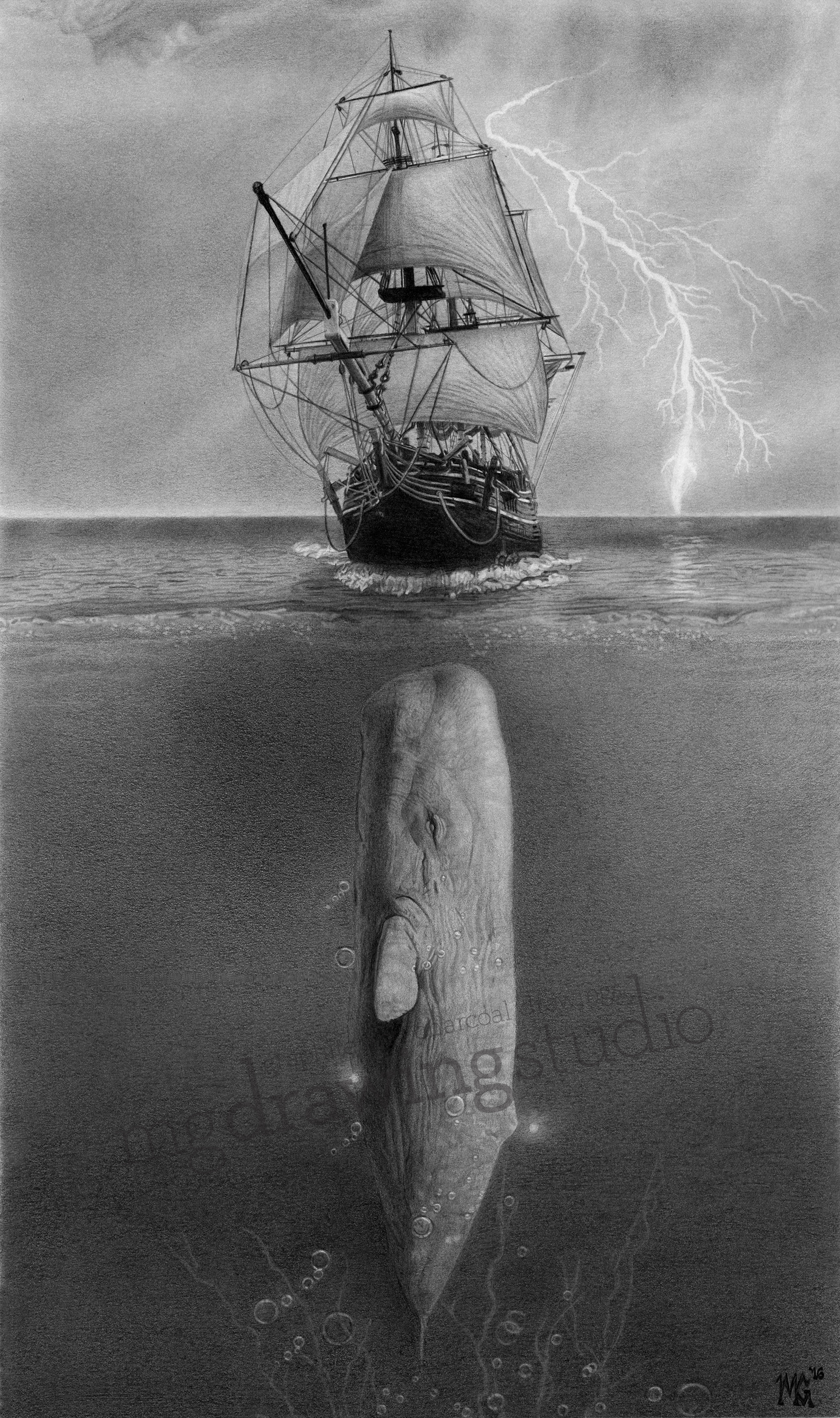 Moby Dick (large) on Storenvy