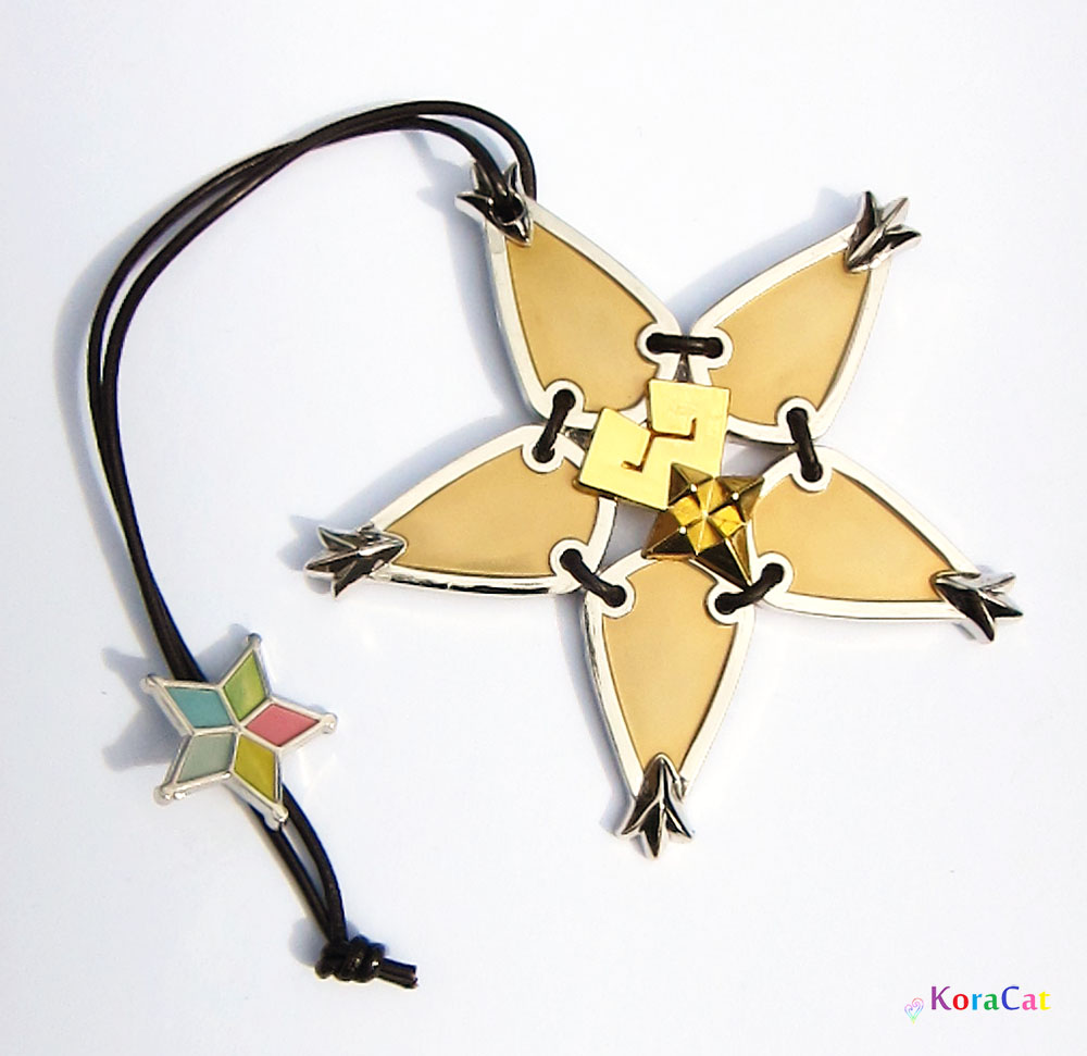 Kingdom Hearts: Wayfinder Charm Necklace (Full 3 Set) on Storenvy