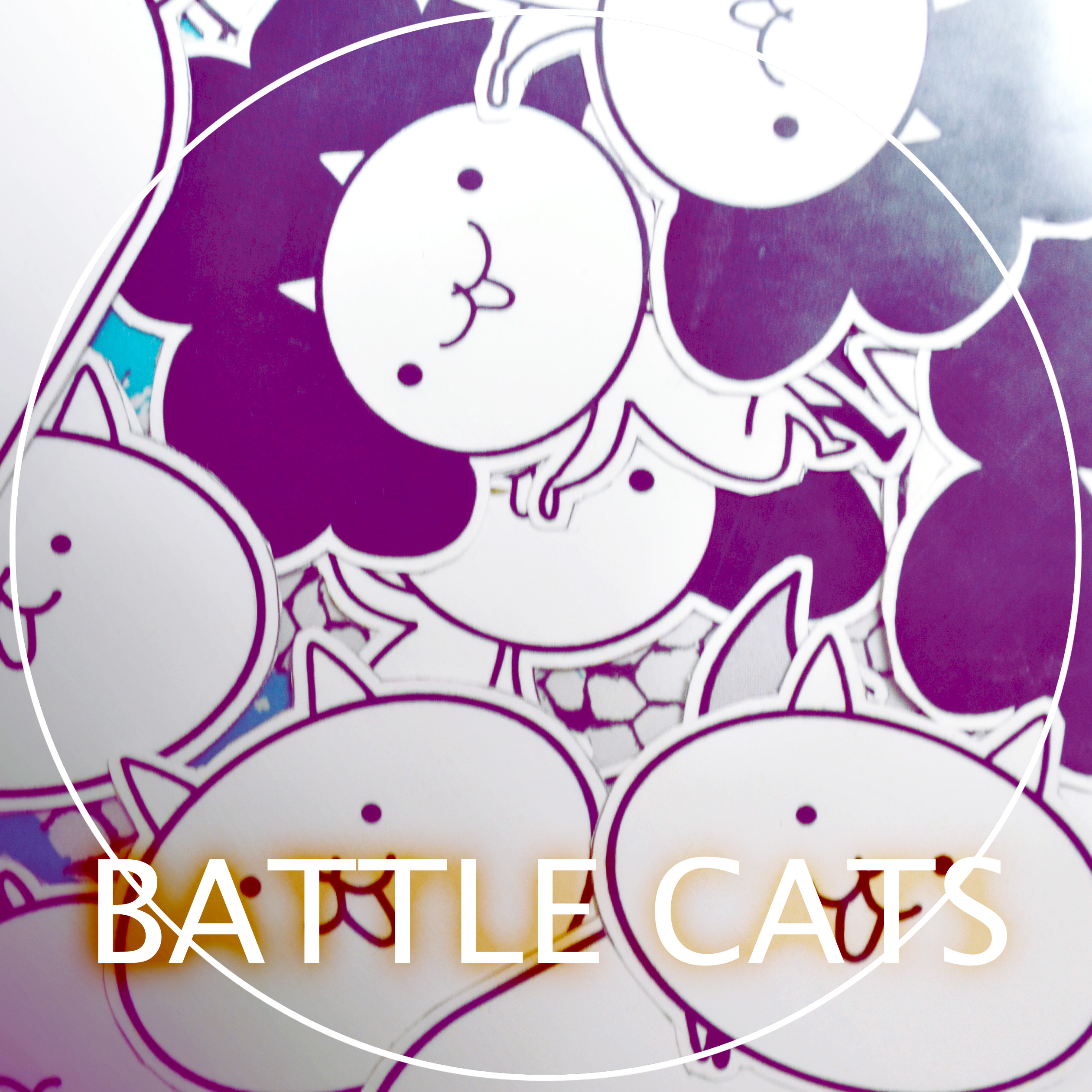 Battle Cats Sticker Set on Storenvy