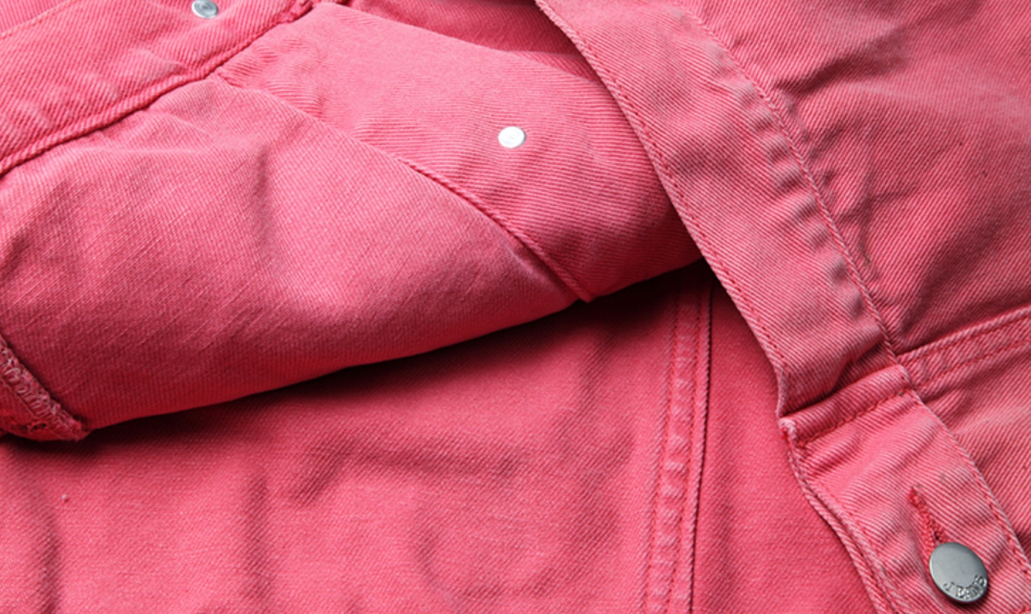 ROSE PINK DENIM JACKET on Storenvy