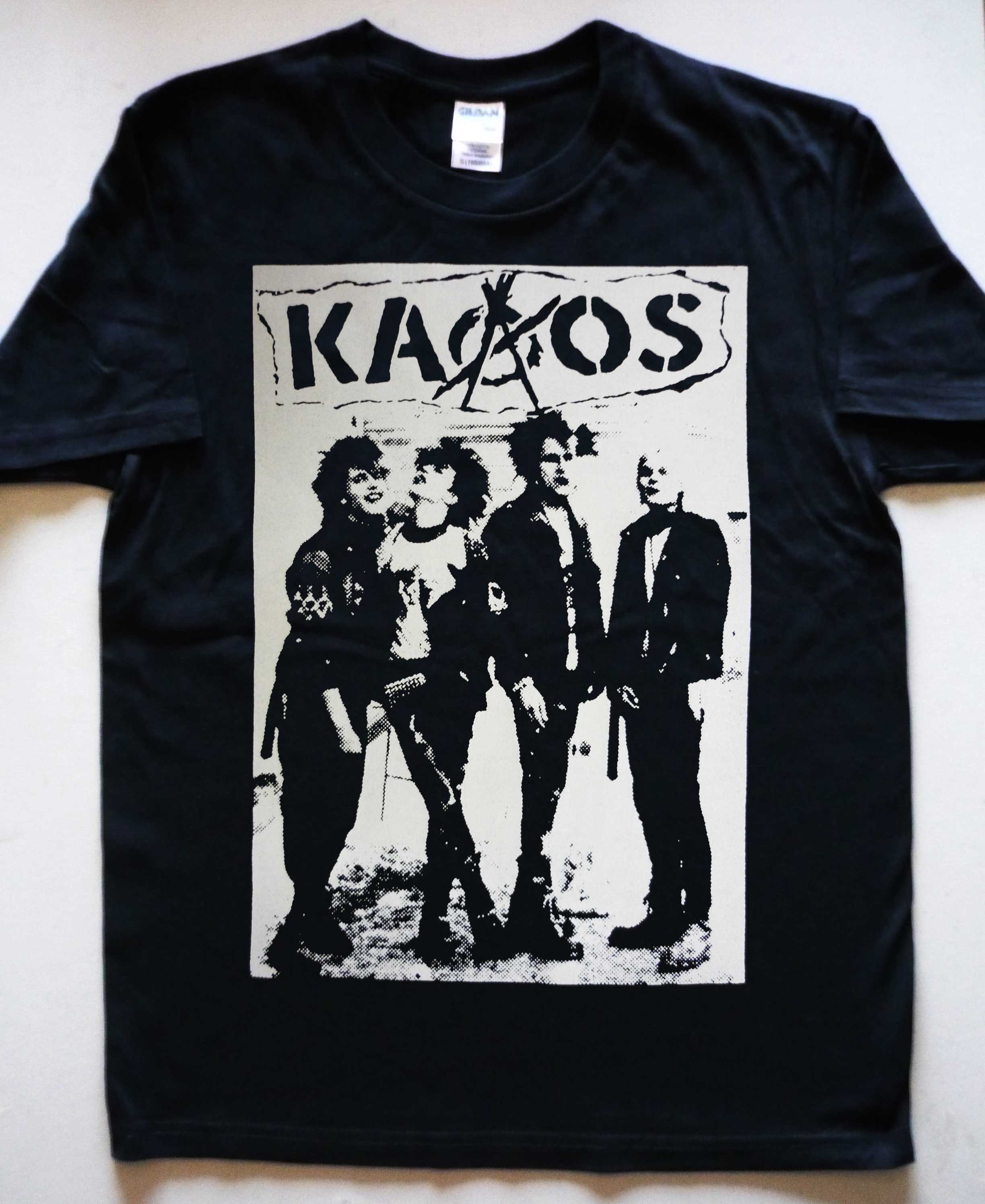 KAAOS - 4 Punks T-shirt · Black Seeds Records/Merch · Online Store ...