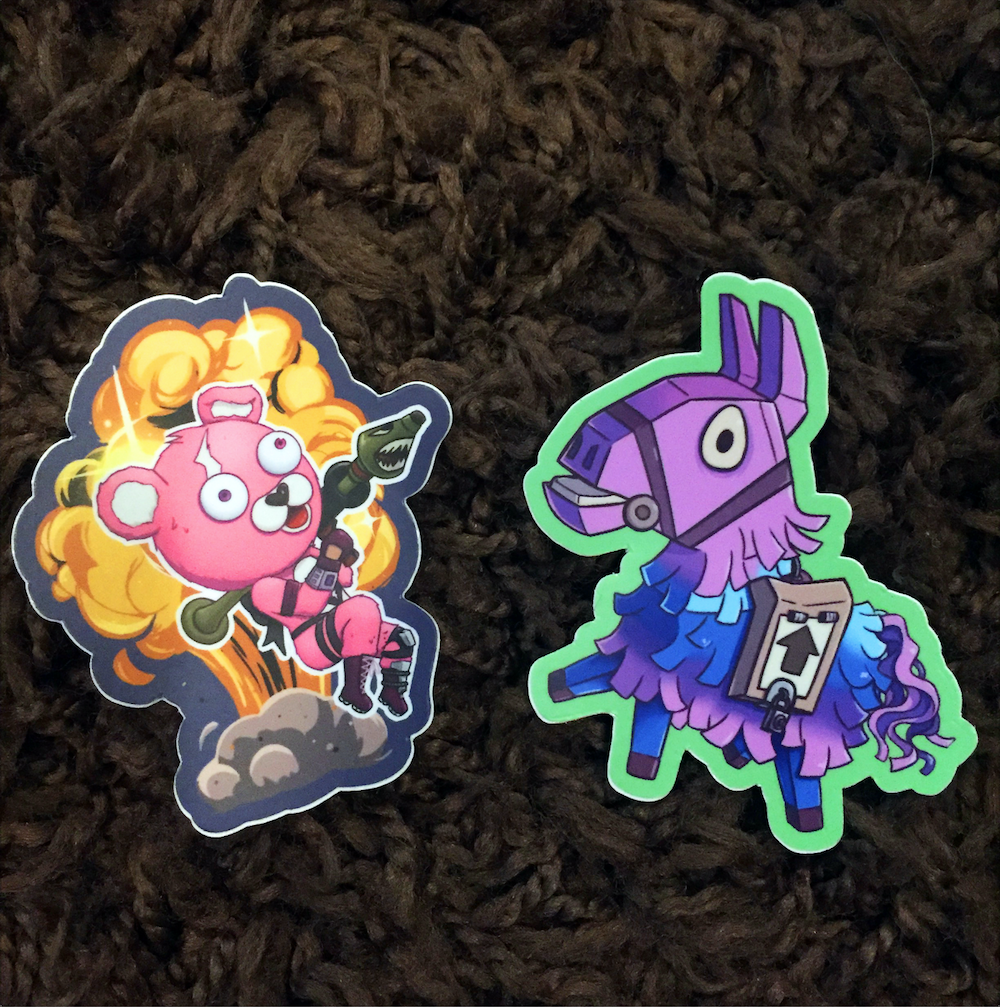Fortnite Stickers on Storenvy
