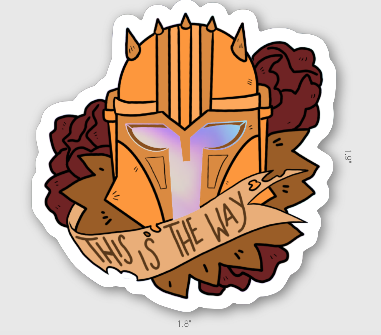 This Is The Way - Sticker on Storenvy