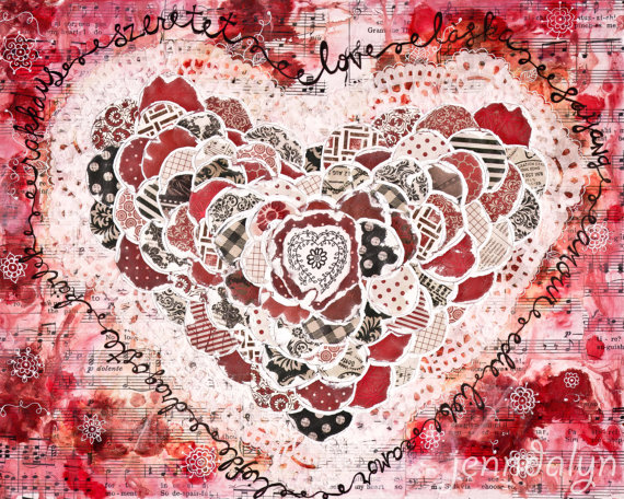 Heart Collage Backgrounds